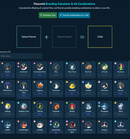 Breed Calculator Palworld – Best Breeding Combinations and Strategies ...