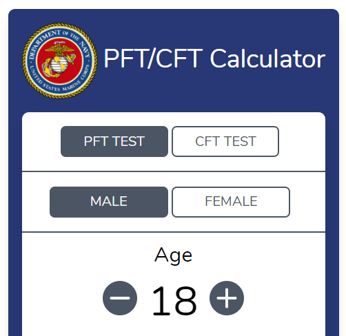 USMC PFT Calculator: Accurately Assess Your Physical Fitness Test Score ...